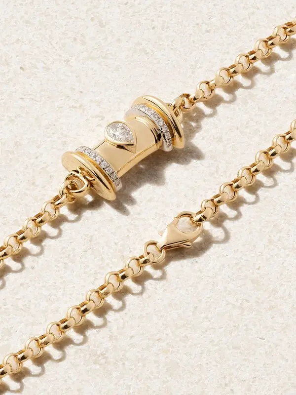 L’ATELIER NAWBAR 18-karat Diamond Bracelet