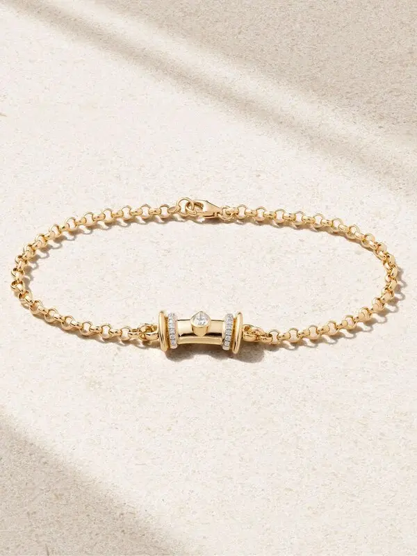 L’ATELIER NAWBAR 18-karat Diamond Bracelet