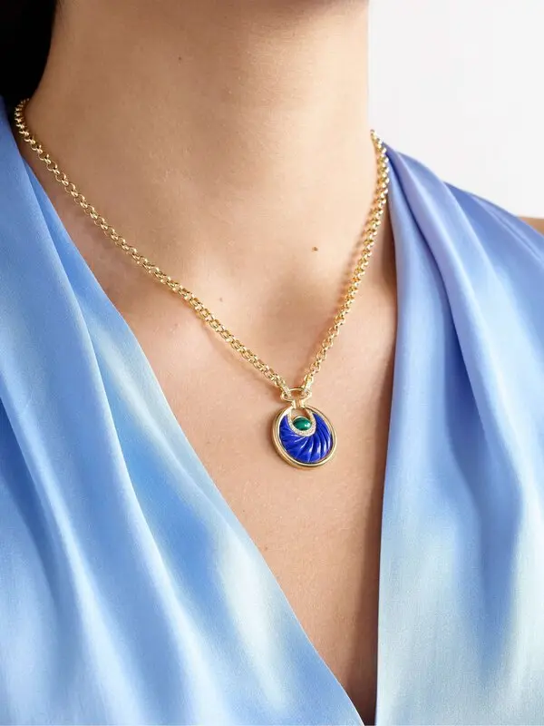 L’ATELIER NAWBAR Circus Moon Multi-stone Necklace