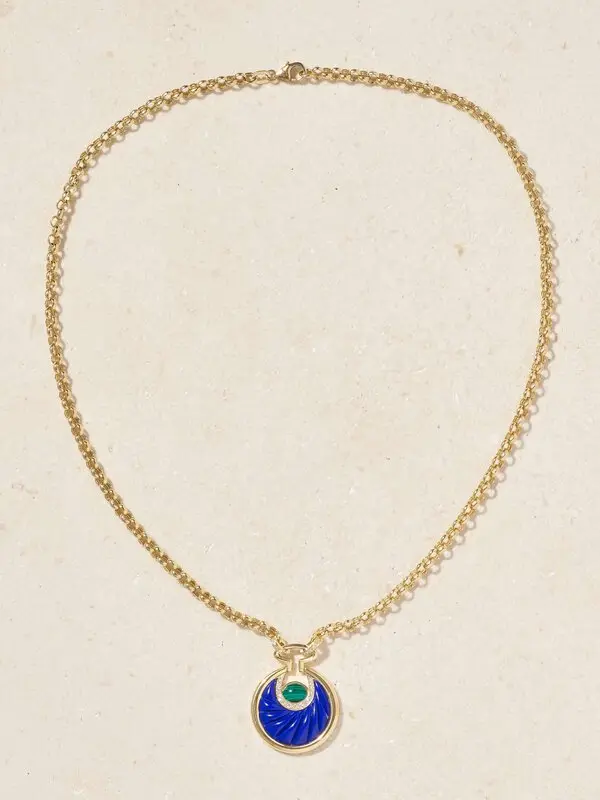 L’ATELIER NAWBAR Circus Moon Multi-stone Necklace