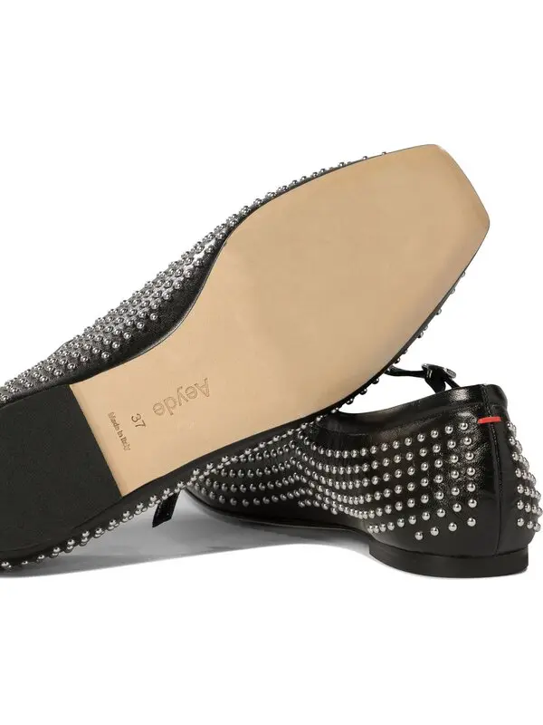 AeydĒ Uma' Mini Studded Ballet Flats