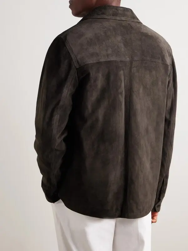 VALSTAR Paul Padded Suede Jacket