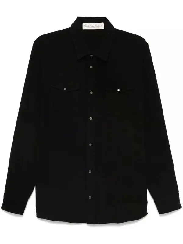 GOD'S TRUE CASHMERE Cashmere Shirt - Black