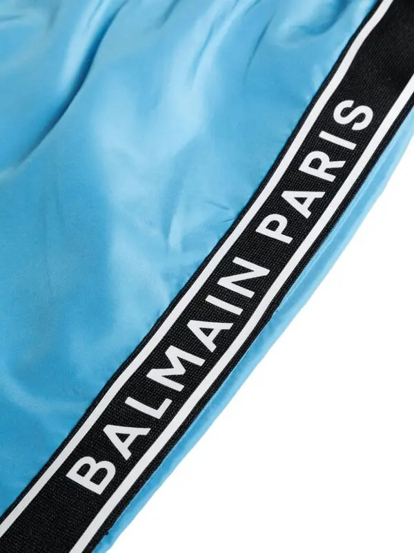 Balmain Logo-print Swim Shorts
