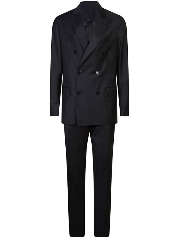 LARDINI Double-breasted Suit