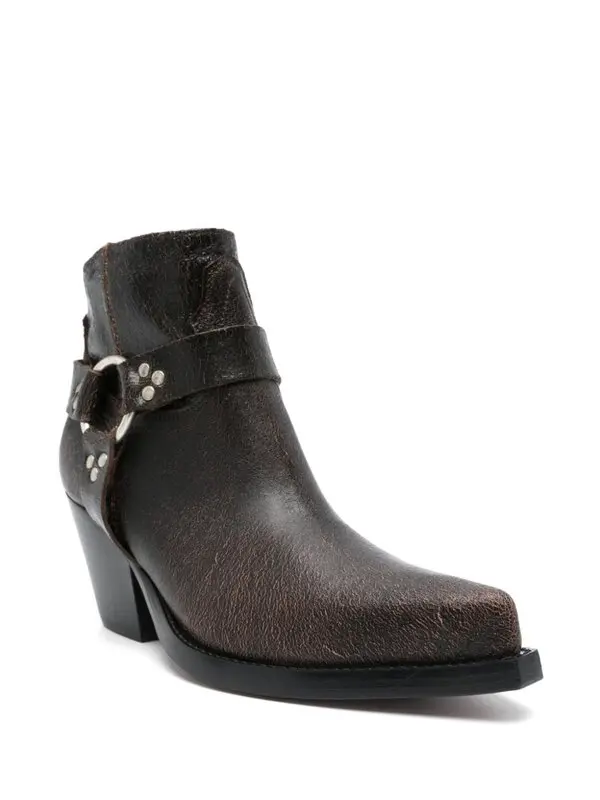 SONORA 70mm Jalapeno Belt Biker Boots