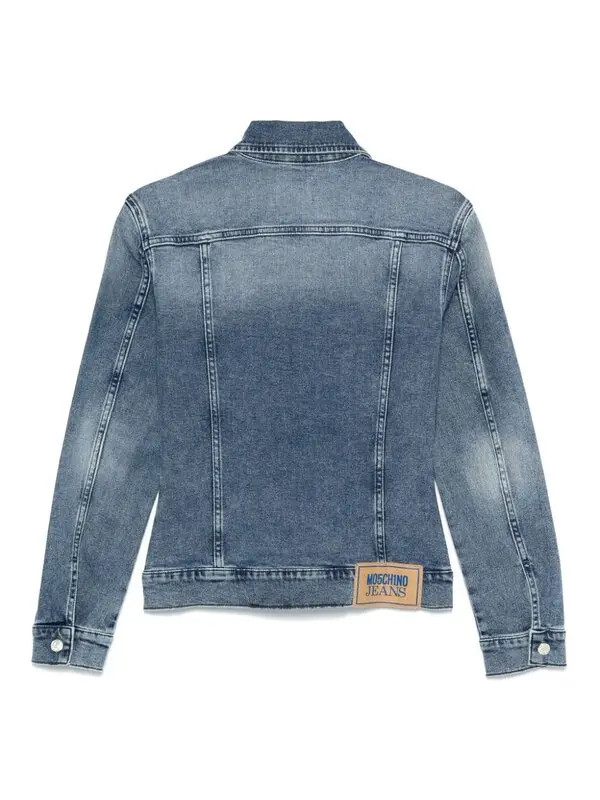 Moschino Logo-patch Denim Jacket