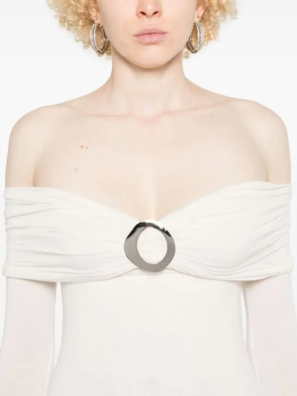 bandage dress off shoulder Off-Shoulder Bandage Dress