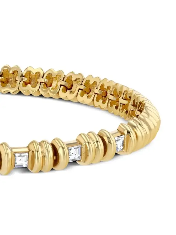 Lizzie Mandler 18kt Yellow Diamond Bracelet - Gold
