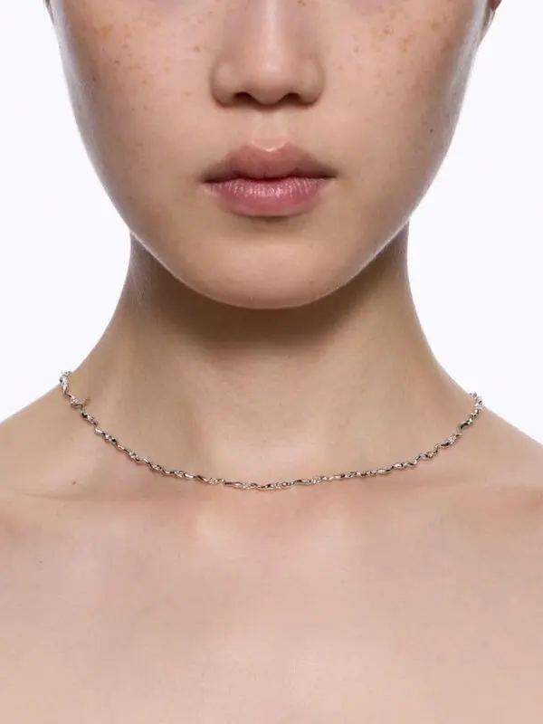 MARIA BLACK Ramen Necklace - Silver | Editorialist