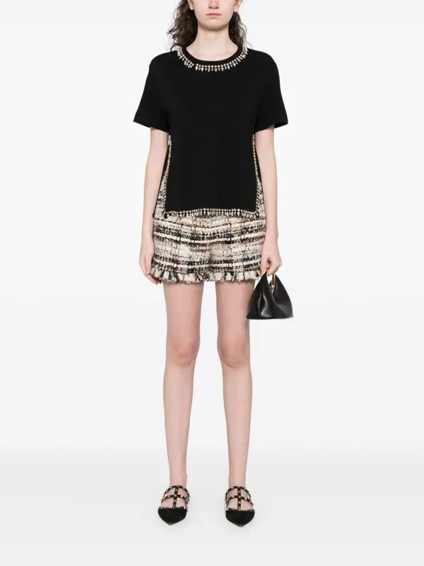 Giambattista Valli Tweed Shorts