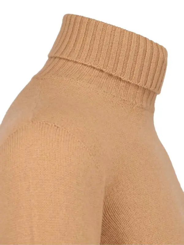 DRUMOHR Roll-neck Cashmere Sweater - Neutrals