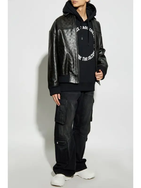 Versace Logo-print Hoodie