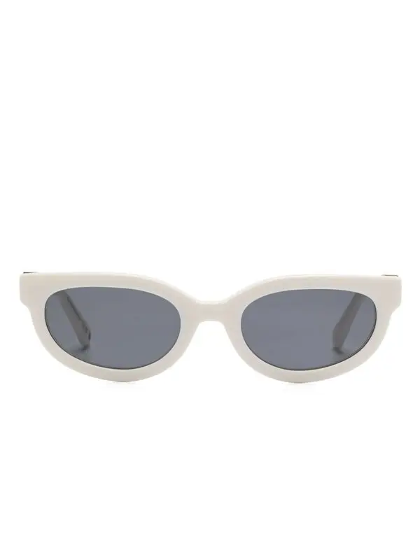 Off-White Sparks Sunglasses - 0107 White - Dark Grey