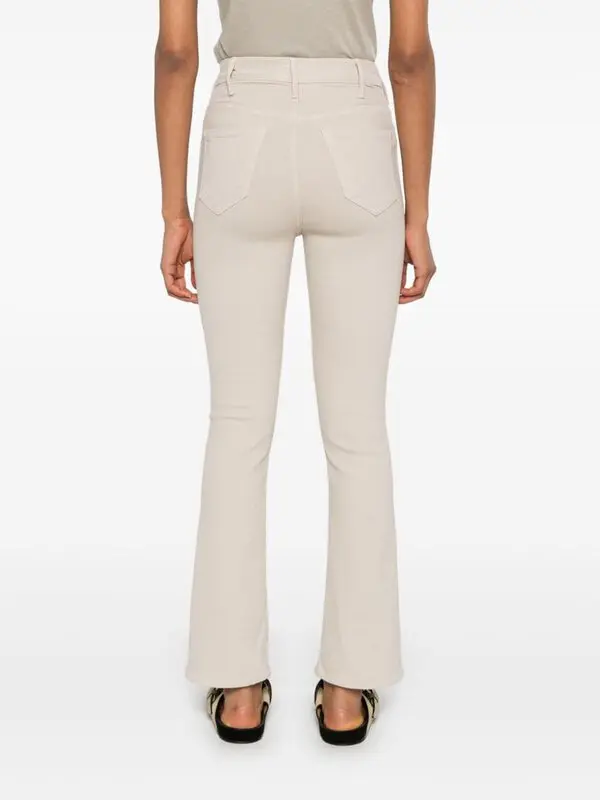 MOTHER The Hustler Flood Jeans - Neutrals