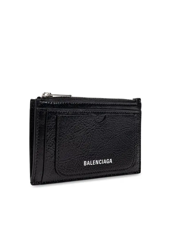 Balenciaga Grained Card Case