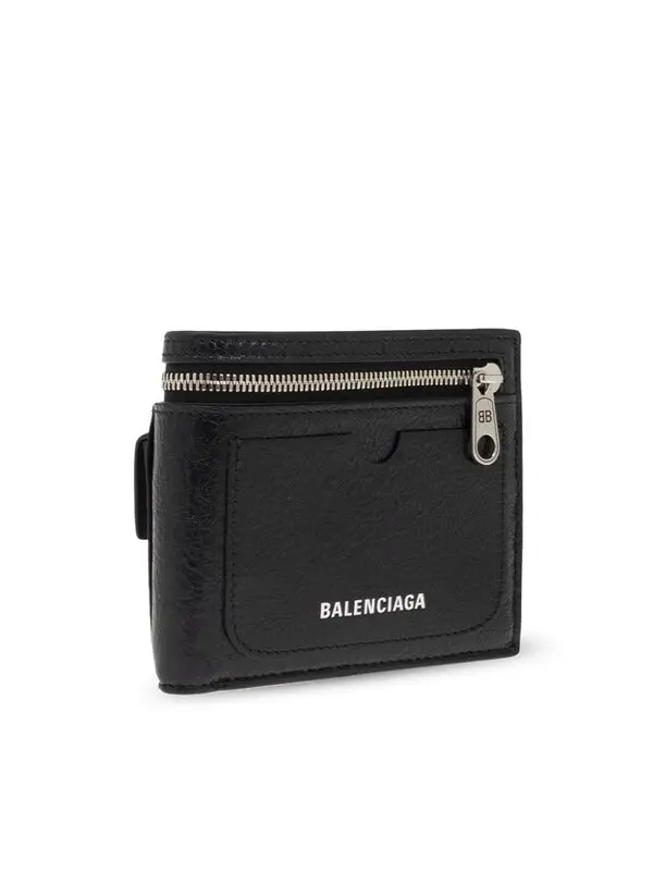 Balenciaga Superbusy Logo-print Zip-around Wallet