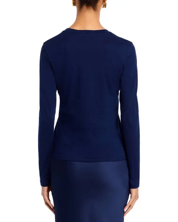 Theory Long Sleeve Apex Tiny Tee