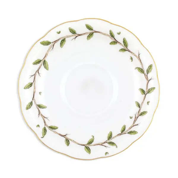 HEREND Rothschild Garden Tea Saucer