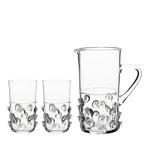 JULISKA Florence Pitcher & Highball Glass, Set Of 3 - No Color