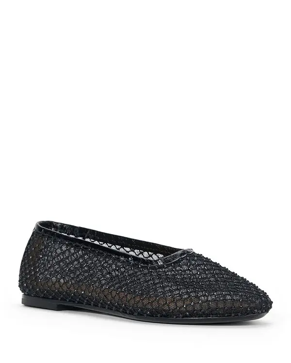 Staud Alba Ballet Flats - Black