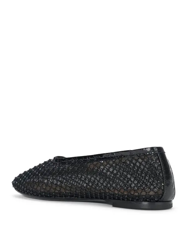Staud Alba Ballet Flats - Black