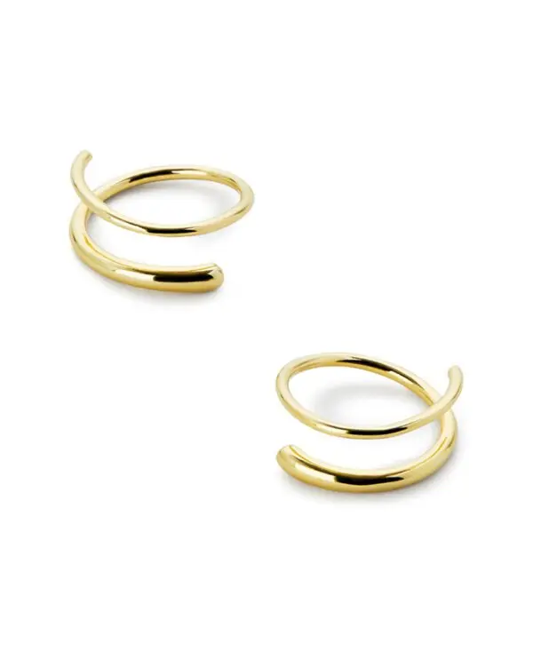 ANA LUISA Harley Double Hoop Earrings
