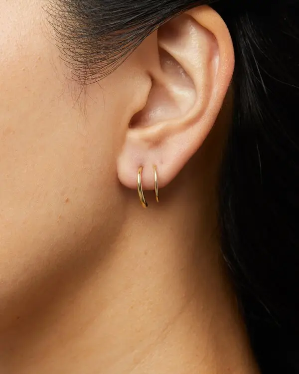 ANA LUISA Harley Double Hoop Earrings