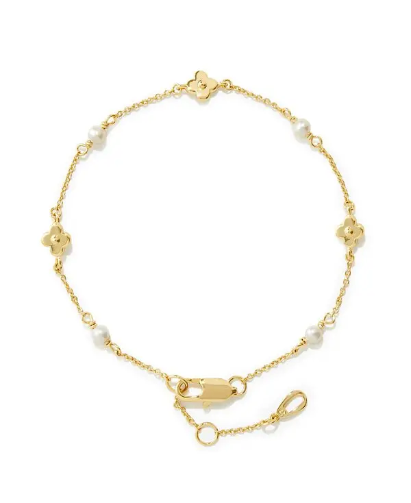 ANA LUISA Flower Hannah Bracelet - Gold