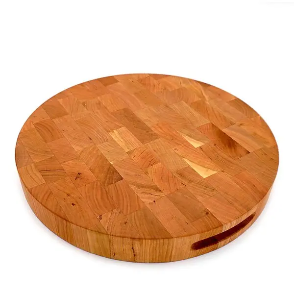J.K. ADAMS 16 Round End Grain Board - Cherry