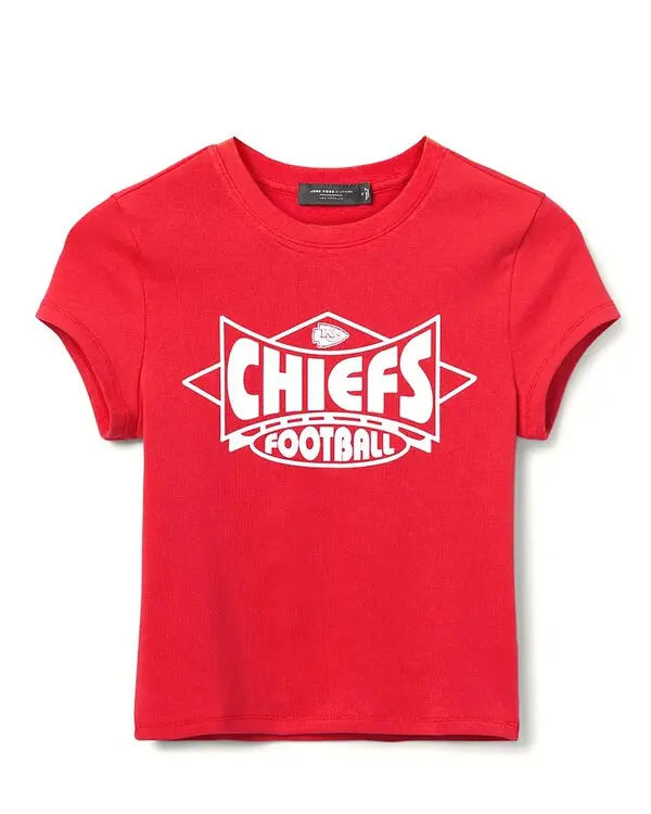 Junk Food Clothing Nfl Kansas City Chiefs Baby Tee - Licorice