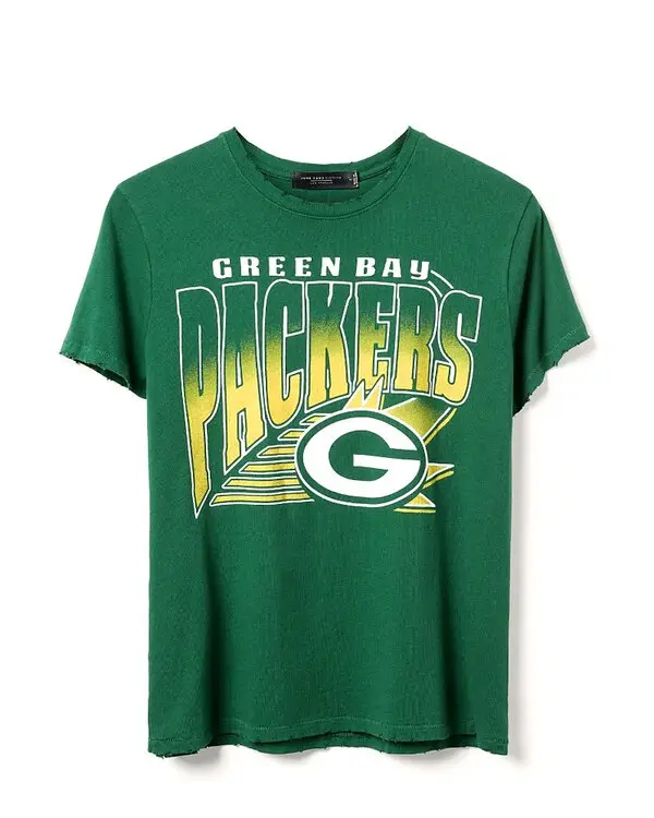 Junk Food Clothing Nfl Green Bay Packers Vintage Tee - Hunter