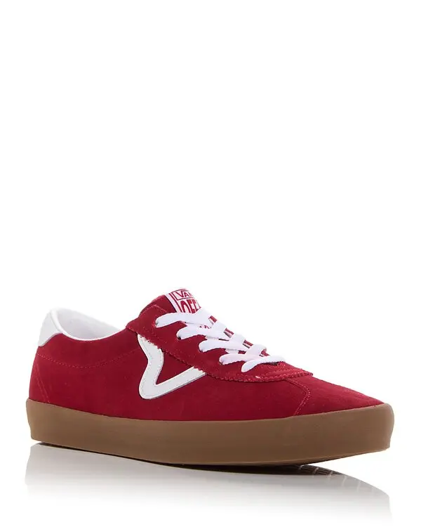 VANS Track Sport Low Top Sneakers - Red