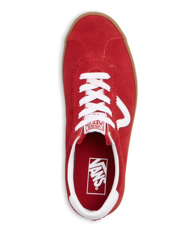 VANS Track Sport Low Top Sneakers - Red