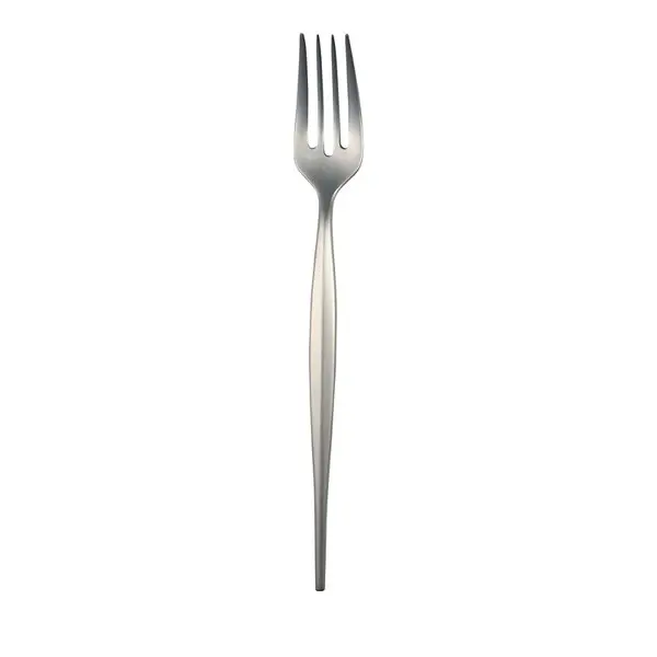 VIETRI Natura Satin Salad Fork - Silver