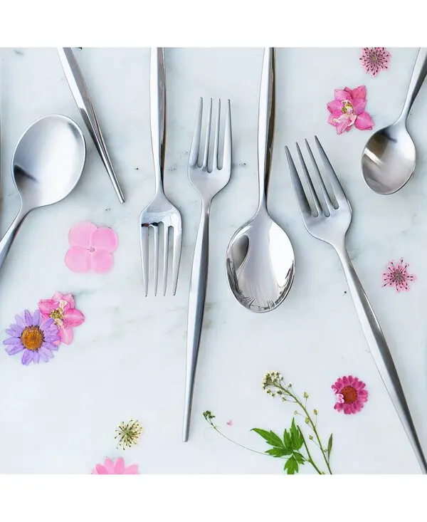 VIETRI Natura Satin Salad Fork