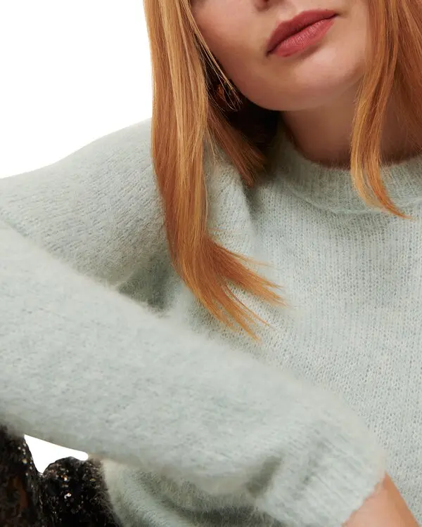 Whistles Dorrie Fluffy Knit Sweater