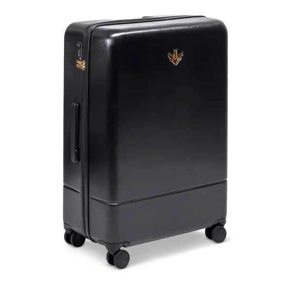 ROYCE & ROCKET The Castle Classic 31" Luggage - Black/tobacco