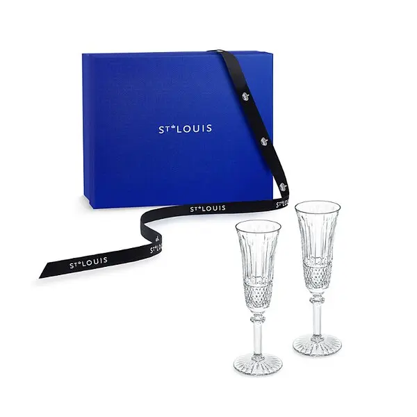 SAINT LOUIS Tommy Champagne Flute, Set Of 2 - No Color
