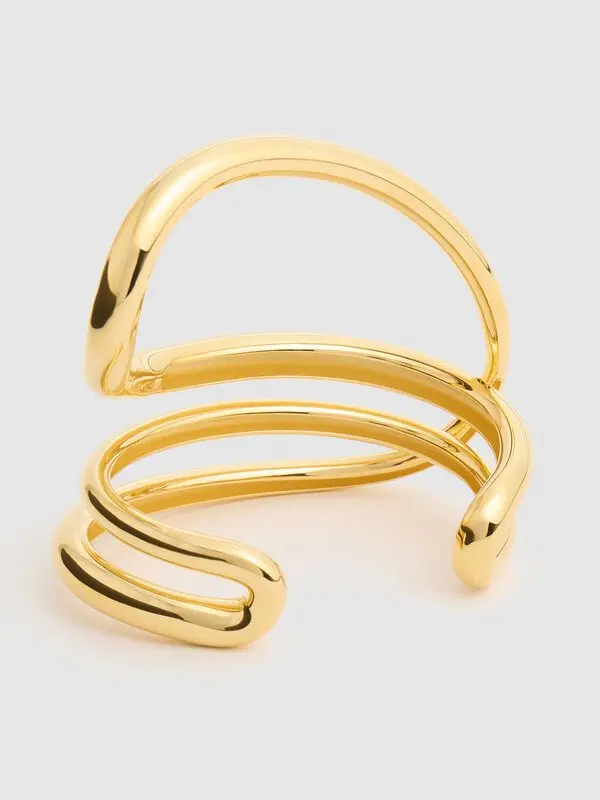 Charlotte Chesnais Round Trip Bracelet - Vermeil | Editorialist