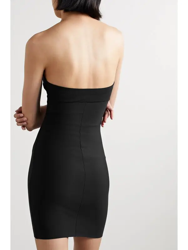 Commando Two-faced Tech Strapless Stretch-jersey Slip
