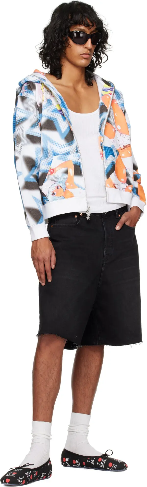 Ashley Williams Multicolor Manga Butterfly Hoodie In Multi - 17