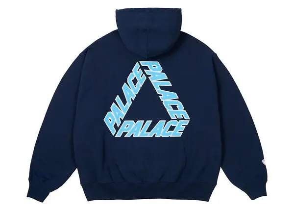 PALACE Athlique P3 Hood - Navy Blue