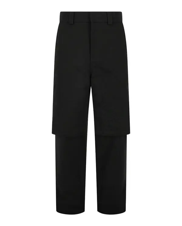 Off-White Double Layer Carpenter Pants