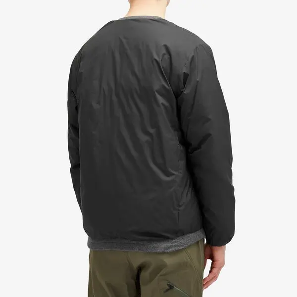 Goldwin V-Neck Zip Down Cardigan In Black - 70% Off | Editorialist
