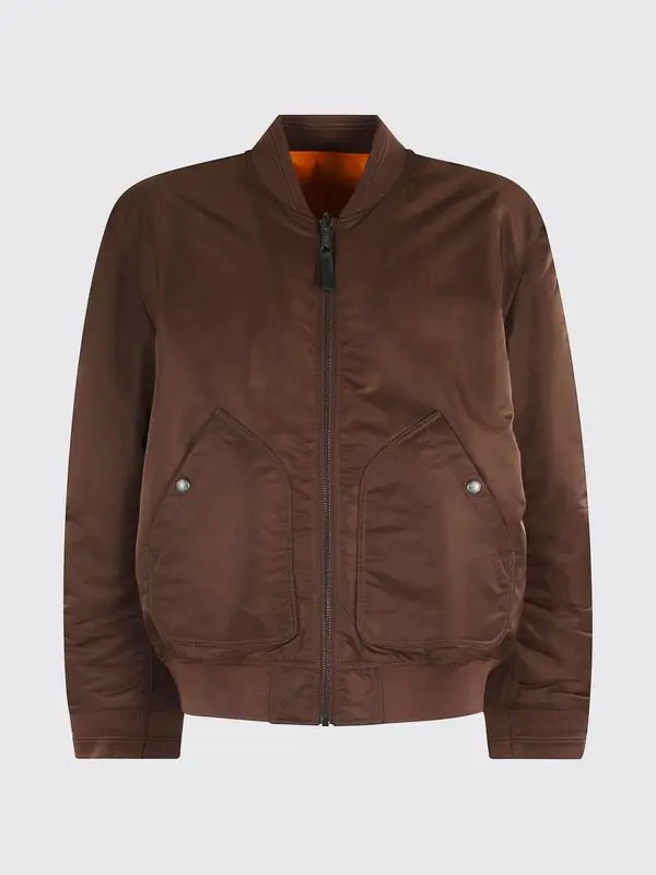 DIESEL Zip Up Jacket - Brown