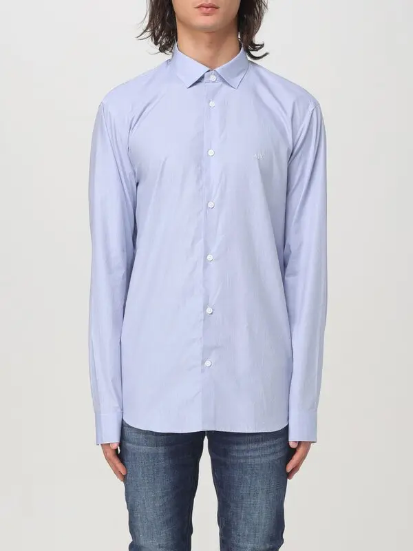 Armani Exchange Shirt - Gnawed Blue