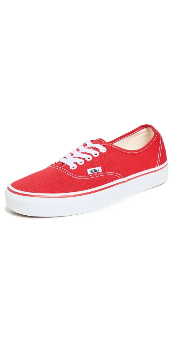 VANS Authentic Sneakers - Red