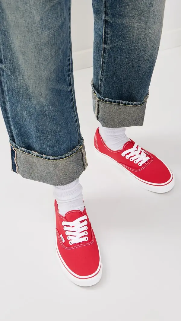 VANS Authentic Sneakers - Red