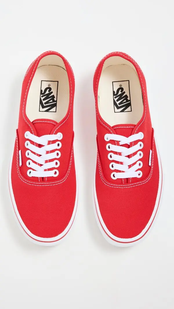 VANS Authentic Sneakers - Red